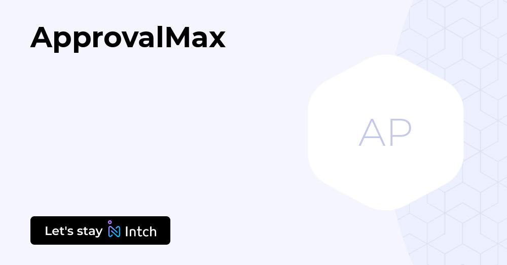 ApprovalMax | Intch