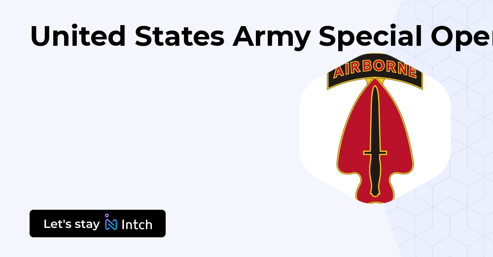 United States Army Special Operations Command | Intch