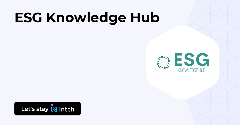 ESG Knowledge Hub | Intch