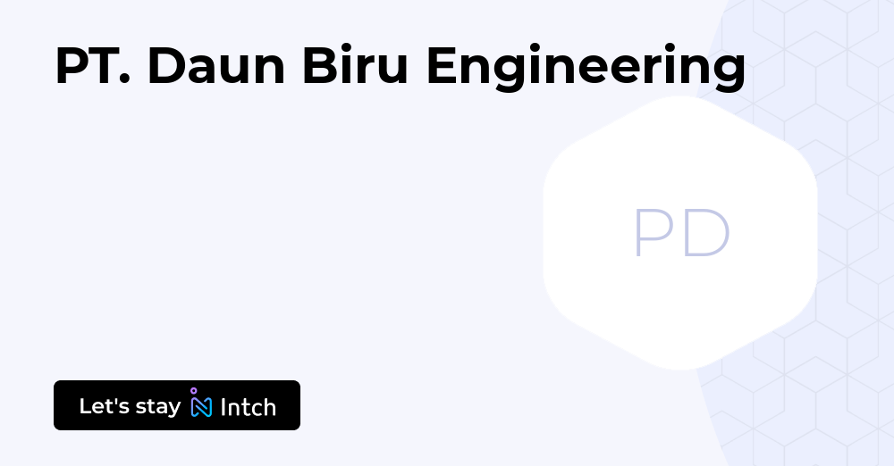 PT. Daun Biru Engineering | Intch