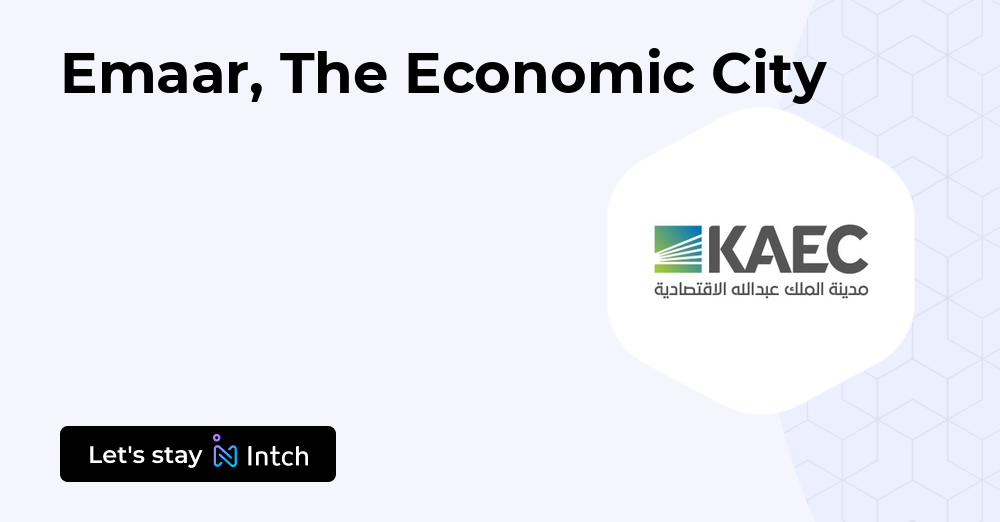 Emaar, The Economic City | Intch
