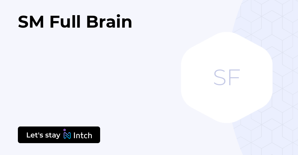 SM Full Brain | Intch