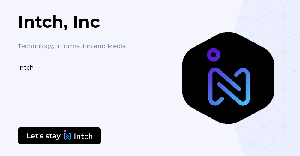 Intch, Inc - Intch | Intch