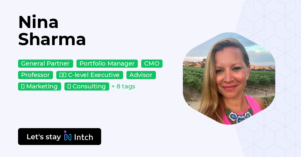 Nina Sharma - | Intch