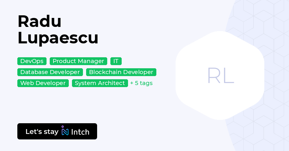 Radu Lupaescu - | Intch