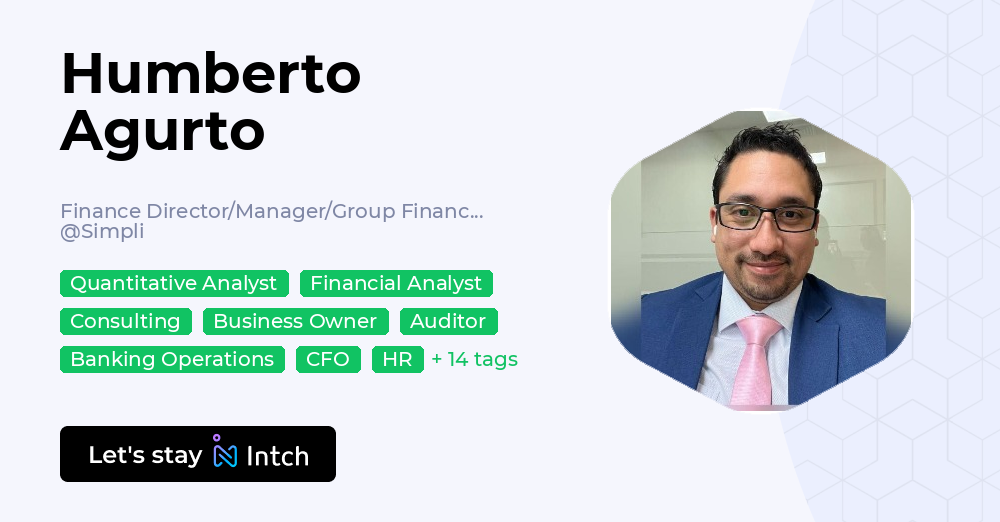 Humberto Agurto - Finance Director/Manager/Group Financial Controller ...