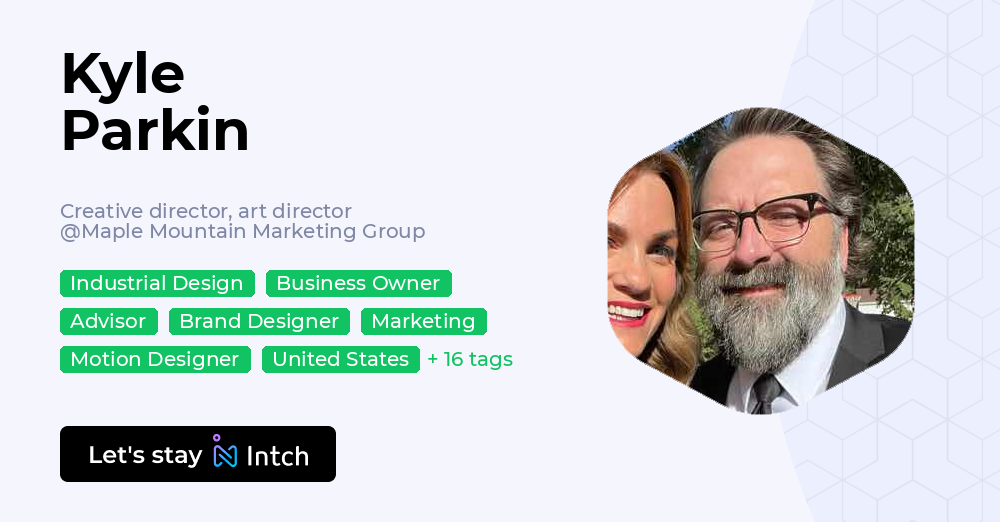 Kyle Parkin - Creative director, art director, Maple Mountain Marketing Group | Intch