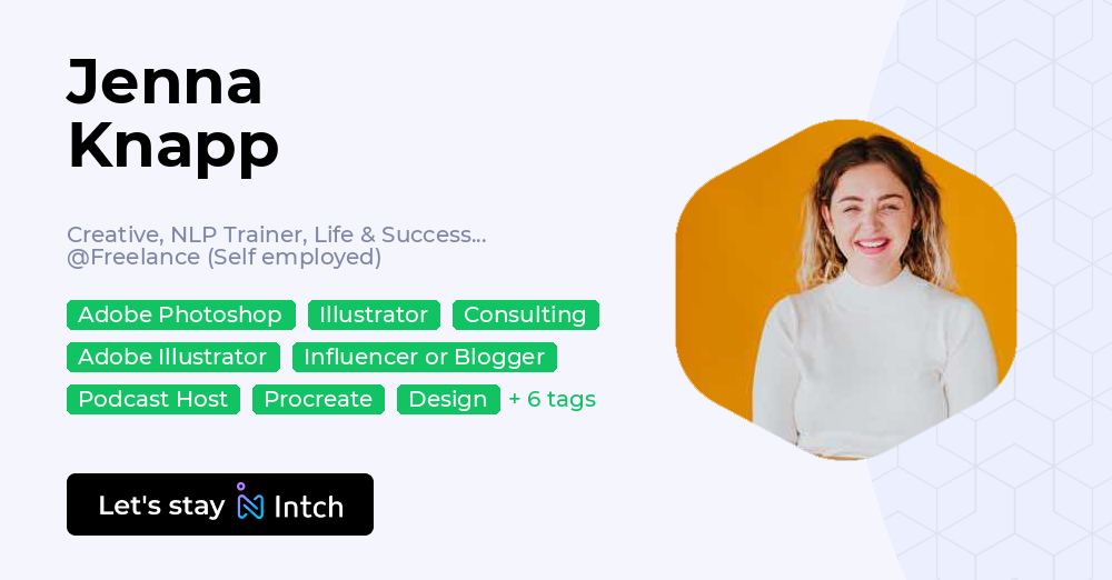 Jenna Knapp - Creative, NLP Trainer, Life & Success Coach ...
