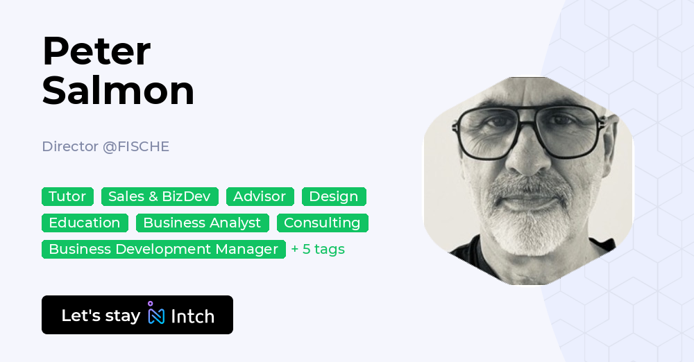Peter Salmon - Director, FISCHE | Intch