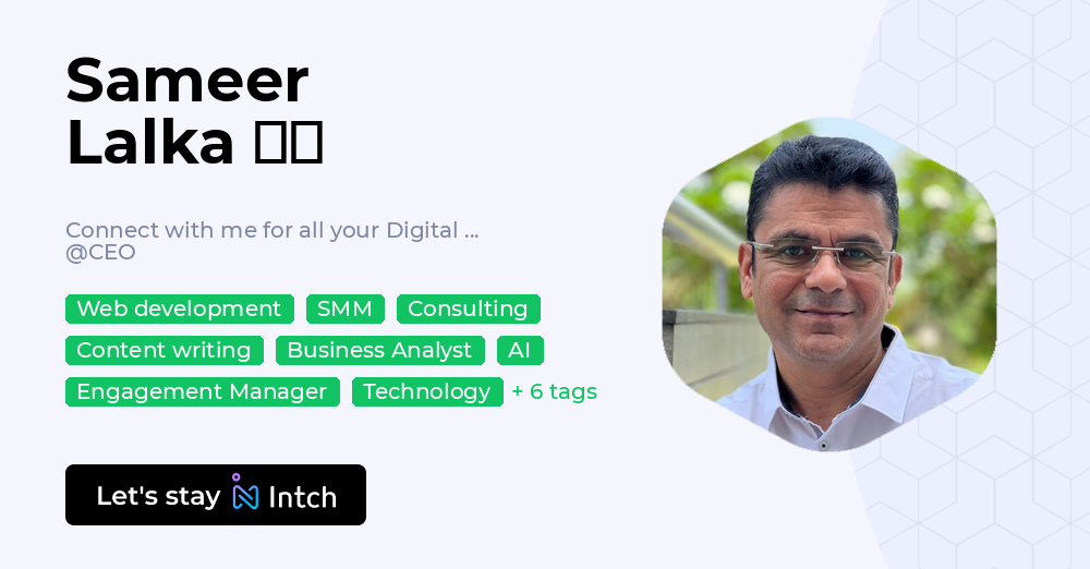 Sameer Lalka 🇮🇳 - Connect with me for all your Digital Marketing to ...
