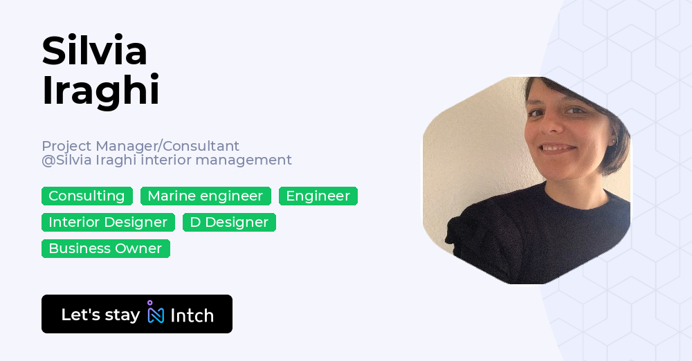 Silvia Iraghi - Project Manager/Consultant, Silvia Iraghi interior management | Intch