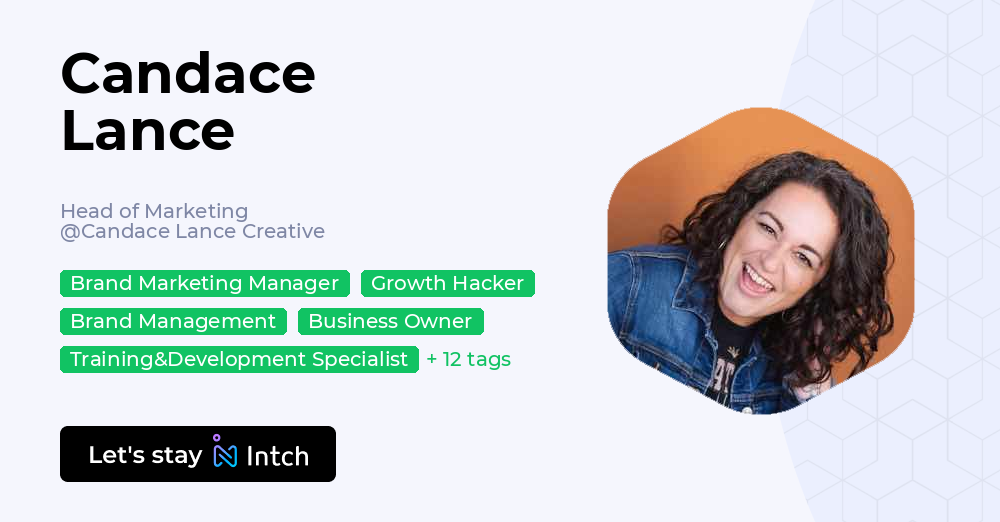 Candace Lance - Head of Marketing, Candace Lance Creative | Intch