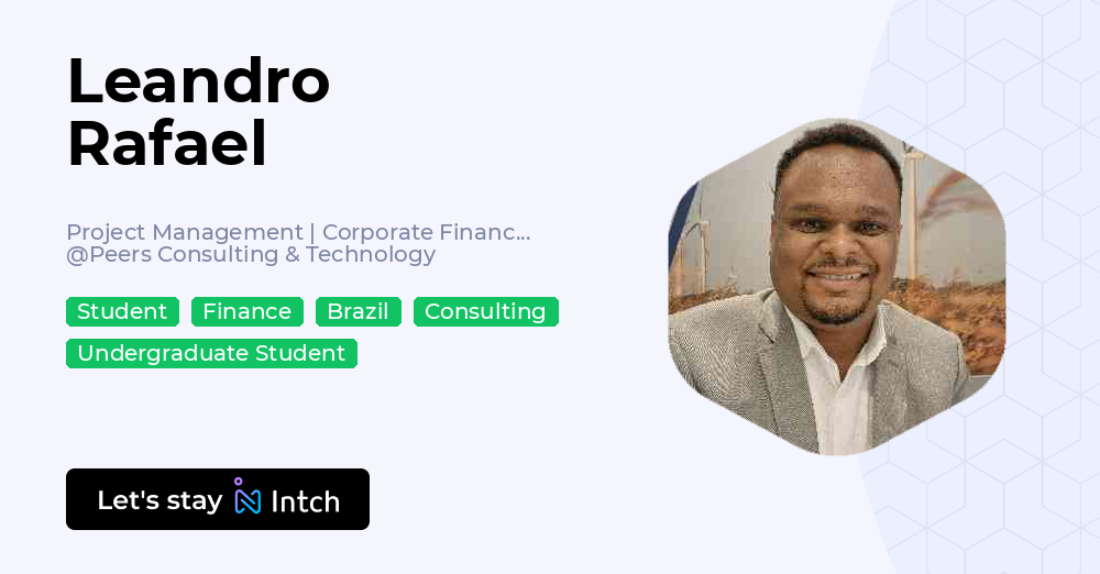 Leandro Rafael - Project Management | Corporate Finance | FP&A ...