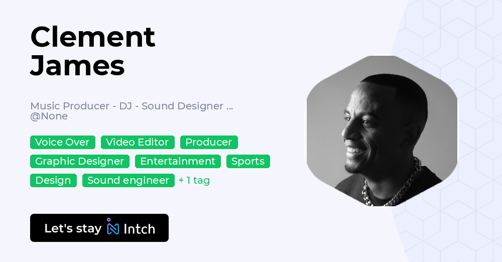 Clement James - Music Producer - DJ - Sound Designer - Voiceover Artist ...
