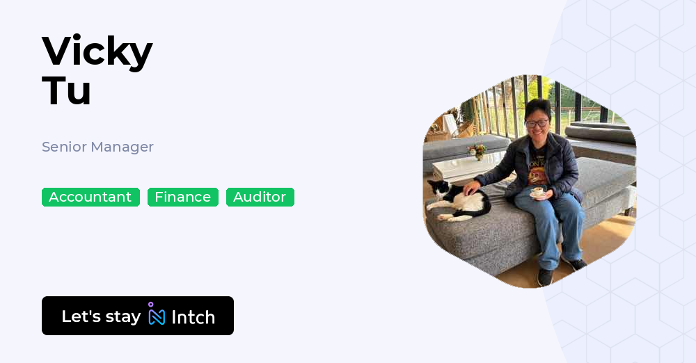 Vicky Tu - Senior Manager, | Intch