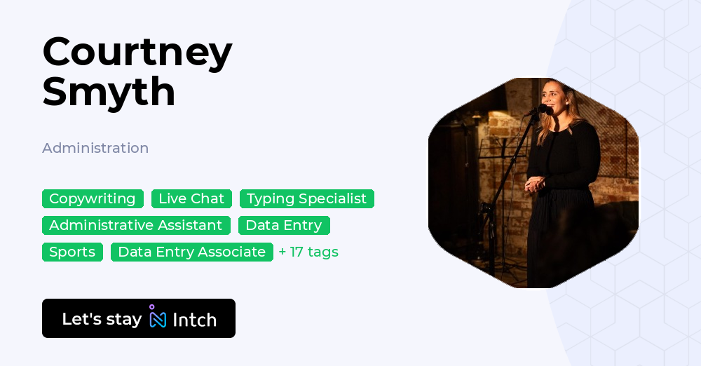 Courtney Smyth - Administration, | Intch