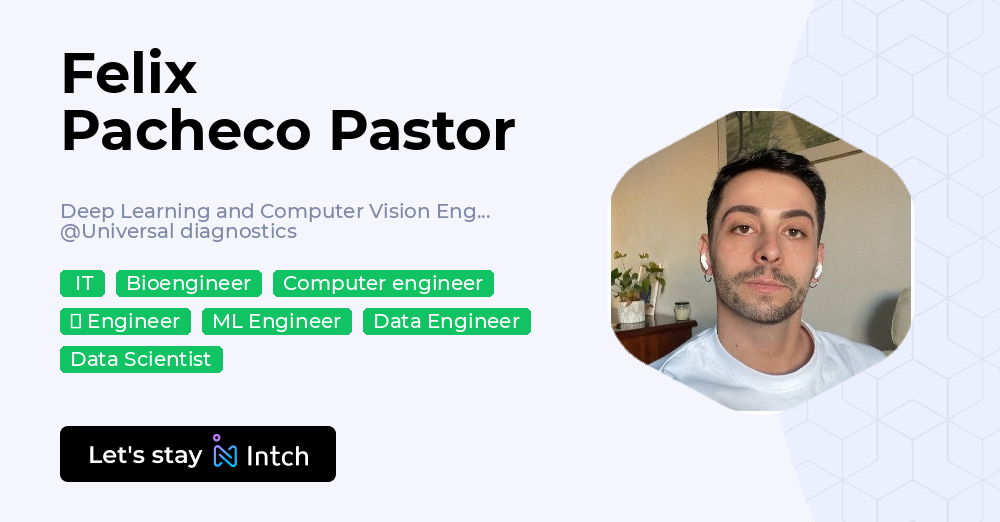 Felix Pacheco Pastor - Deep Learning and Computer Vision Engineer ...