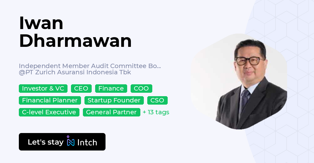 Iwan Dharmawan - Independent Member Audit Committee Board of ...