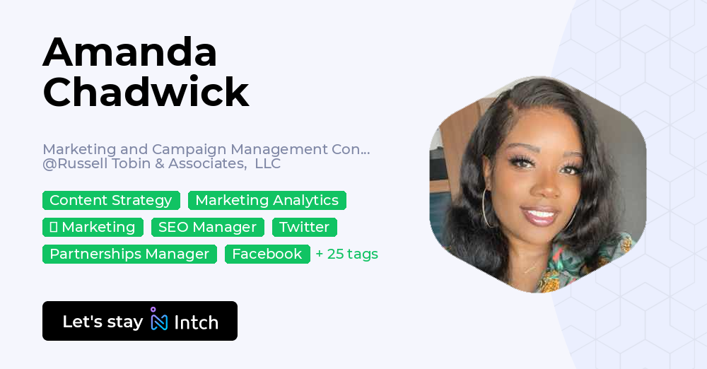 Amanda Chadwick - Marketing and Campaign Management Consultant, Russell ...