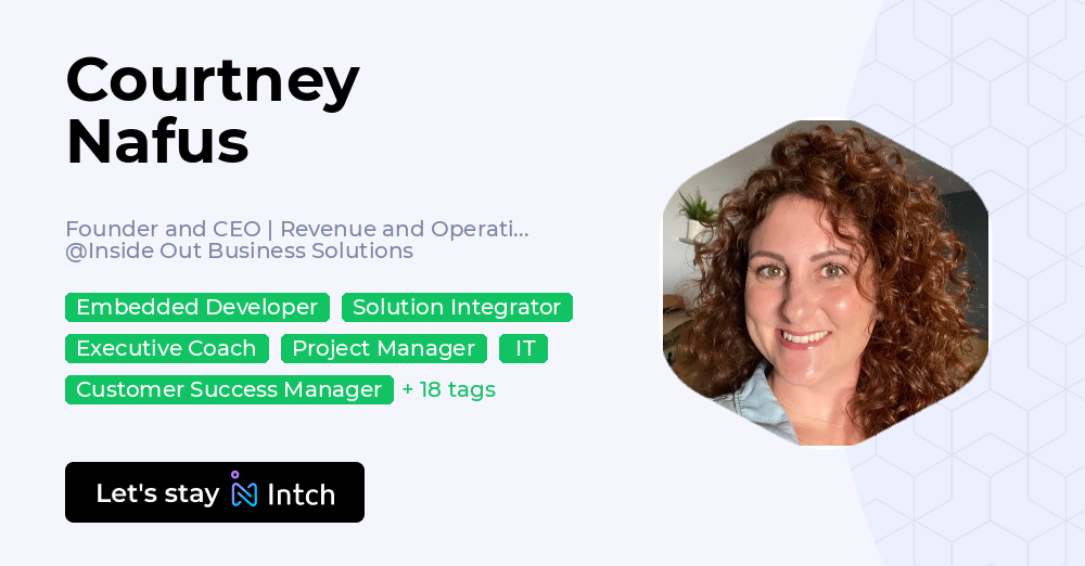 Courtney Nafus - Founder and CEO | Revenue and Operations Analyst ...