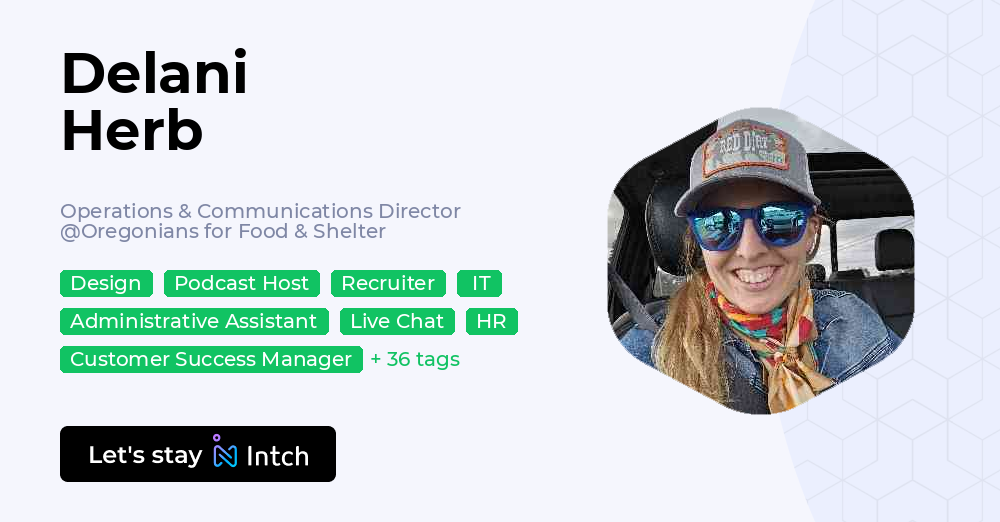 Delani Herb - Operations & Communications Director, Oregonians for Food ...
