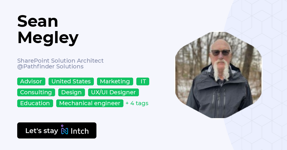 Sean Megley - SharePoint Solution Architect, Pathfinder Solutions | Intch