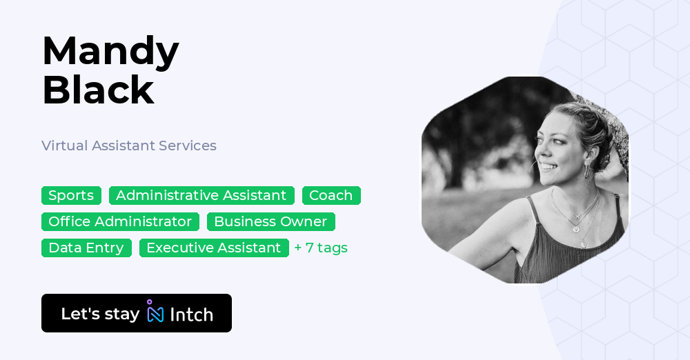Mandy Black - Virtual Assistant Services, | Intch