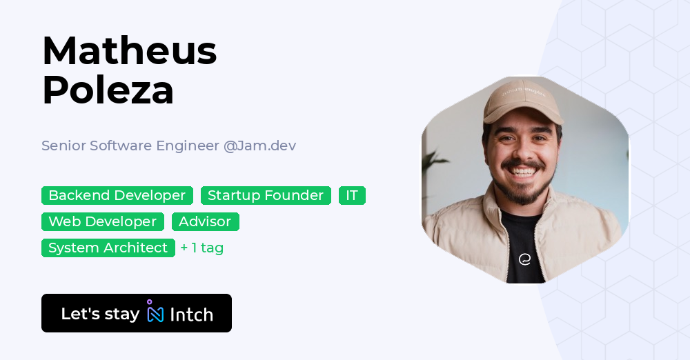 Matheus Poleza - Senior Software Engineer, Jam.dev | Intch