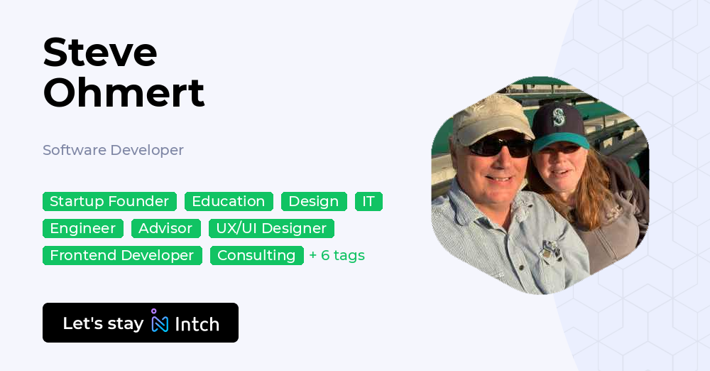 Steve Ohmert - Software Developer, | Intch
