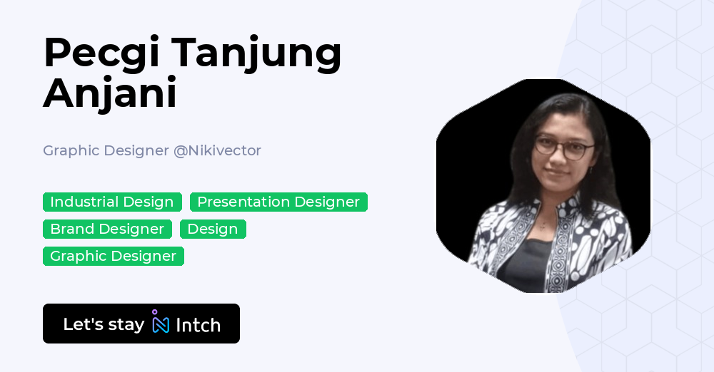 Pecgi Tanjung Anjani - Graphic Designer, Nikivector | Intch