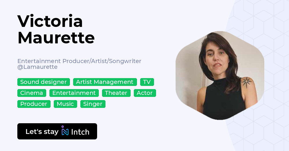 Victoria Maurette - Entertainment Producer/Artist/Songwriter ...