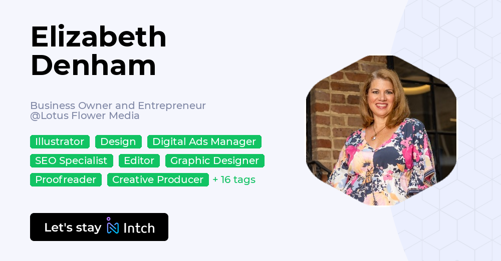 Elizabeth Denham - Business Owner and Entrepreneur, Lotus Flower Media ...