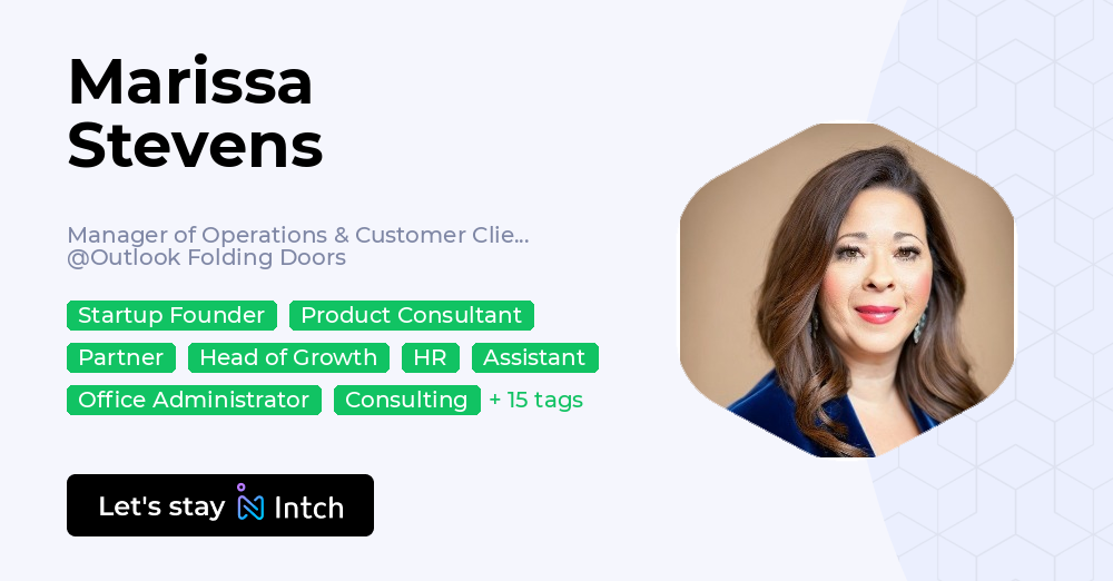 Marissa Stevens - Manager of Operations & Customer Client Servicing ...