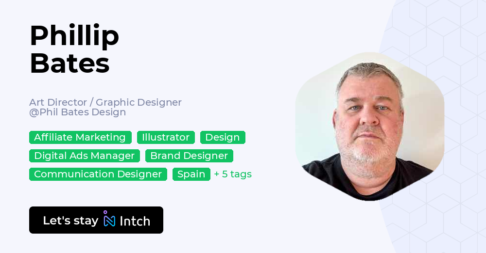 Phillip Bates - Art Director / Graphic Designer, Phil Bates Design | Intch