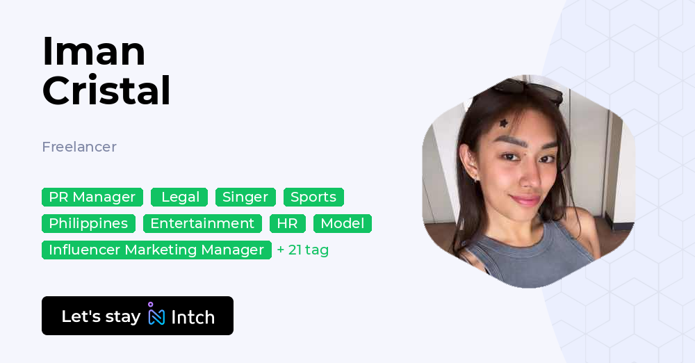 Iman Cristal - Freelancer, | Intch