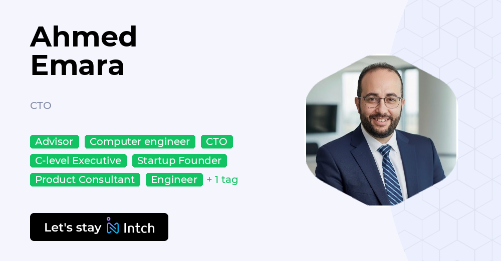 Ahmed Emara - CTO, | Intch