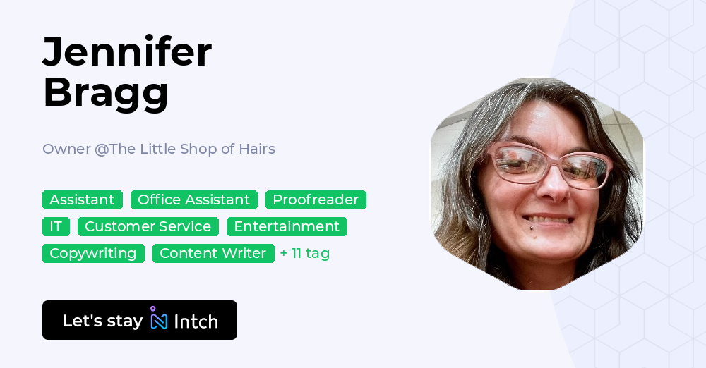 Jennifer Bragg - Owner, The Little Shop of Hairs | Intch