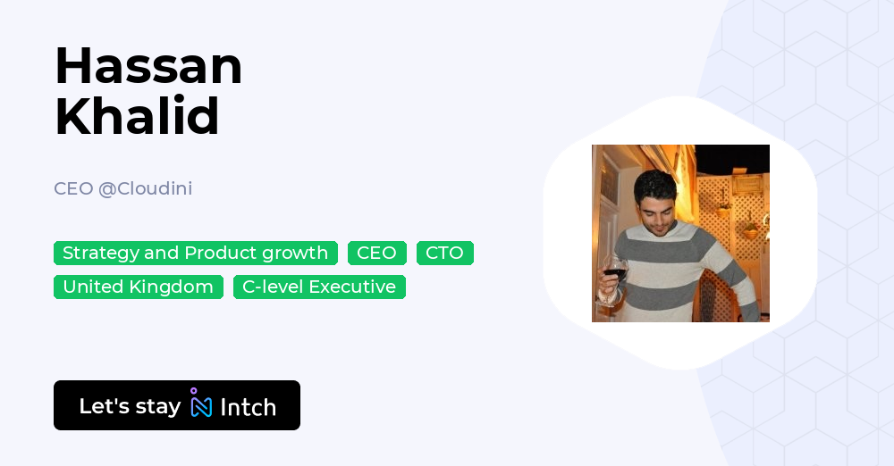 Hassan Khalid - CEO, Cloudini | Intch
