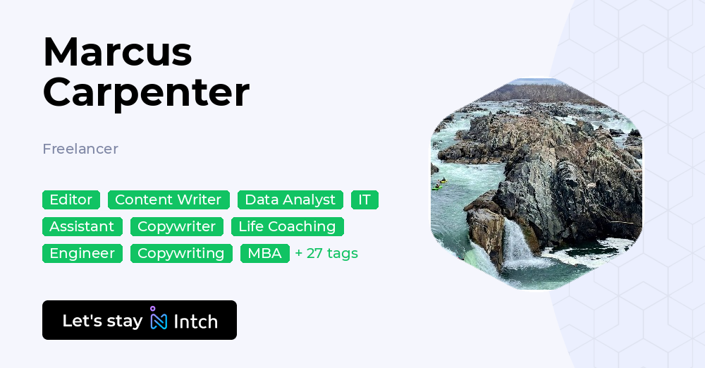 Marcus Carpenter - Freelancer, | Intch