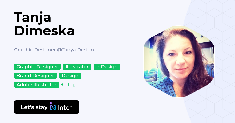 Tanja Dimeska - Graphic Designer, Tanya Design | Intch