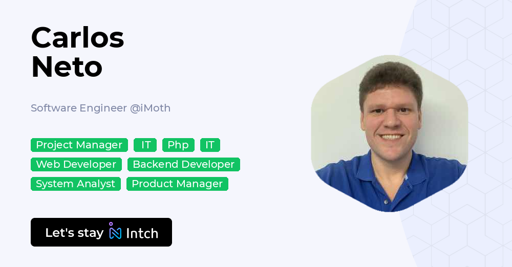 Carlos Neto - Software Engineer, iMoth | Intch