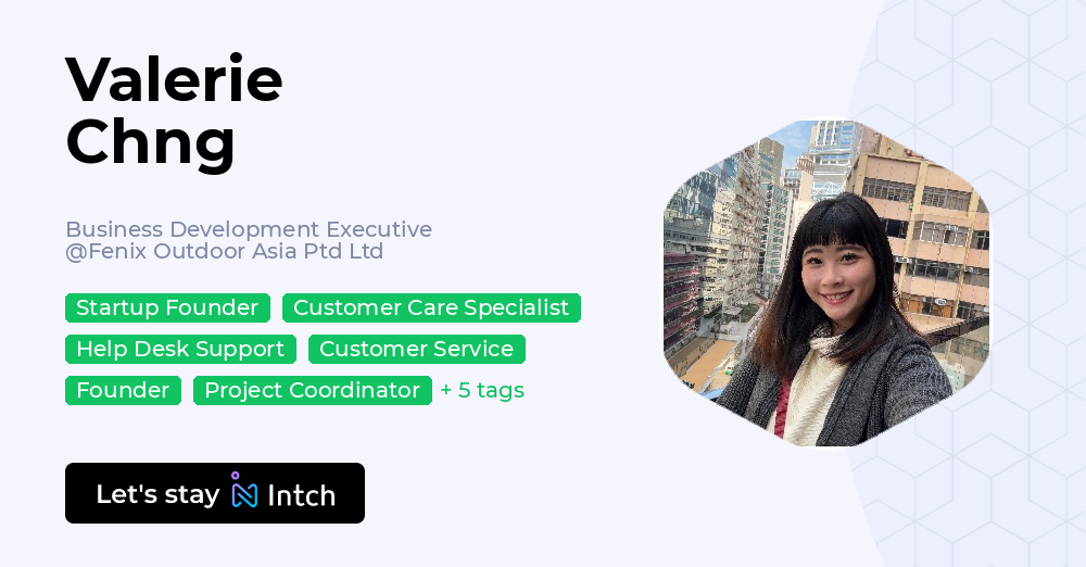 Valerie Chng - Business Development Executive, Fenix Outdoor Asia Ptd ...