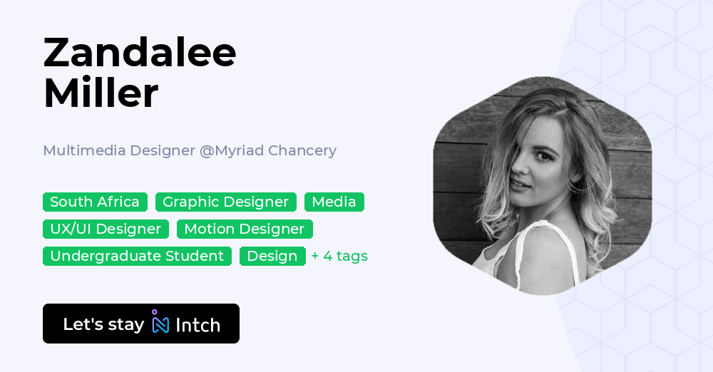 Zandalee Miller - Multimedia Designer, Myriad Chancery | Intch