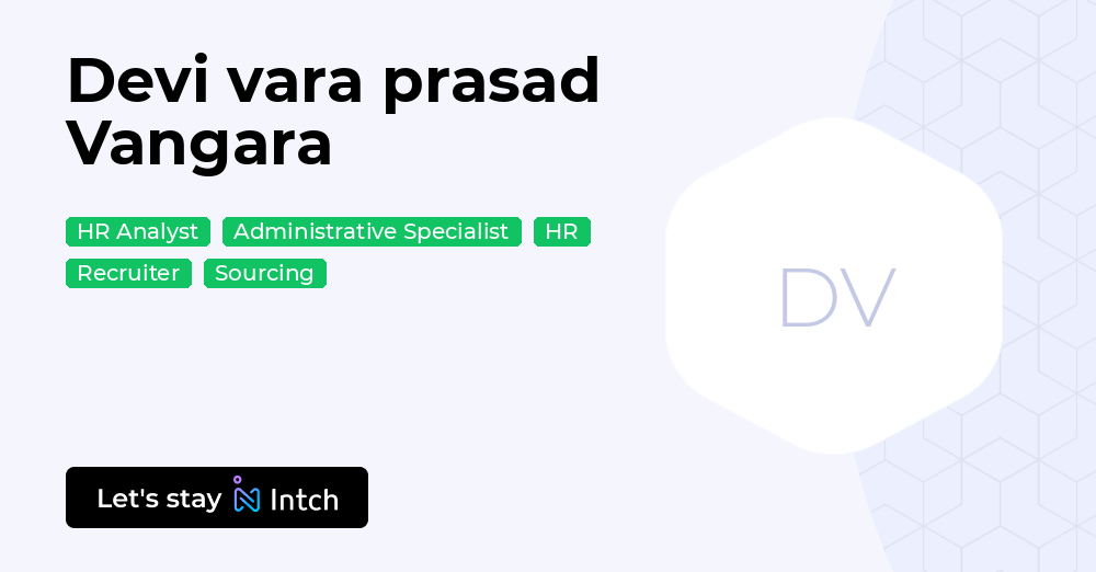 Devi vara prasad Vangara - | Intch