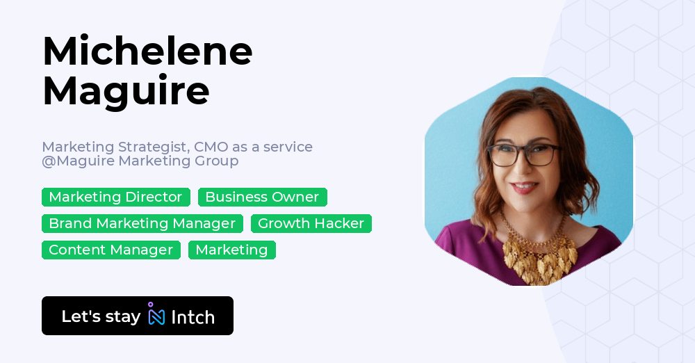Michelene Maguire - Marketing Strategist, CMO as a service, Maguire ...