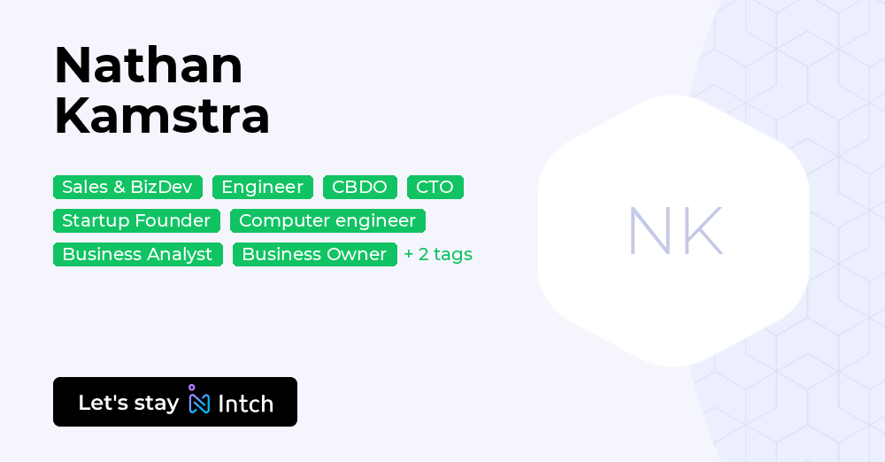 Nathan Kamstra - | Intch