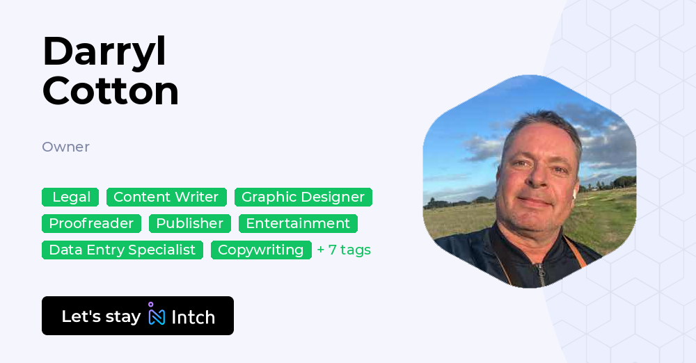 Darryl Cotton - Owner, | Intch