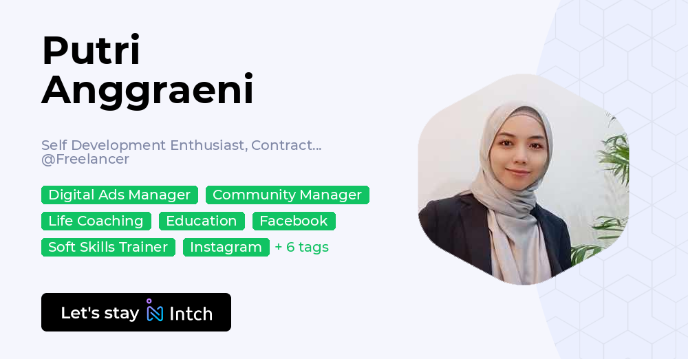 Putri Anggraeni - Self Development Enthusiast, Contractor Export ...