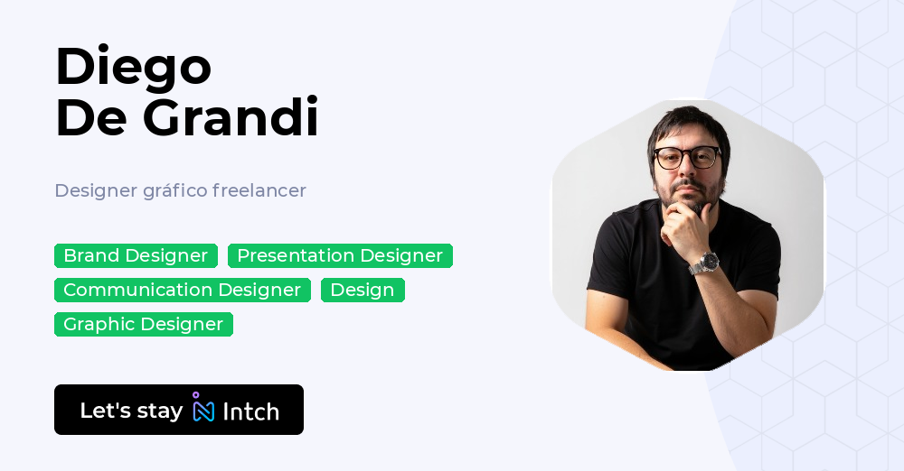 Diego De Grandi - Designer gráfico freelancer, | Intch