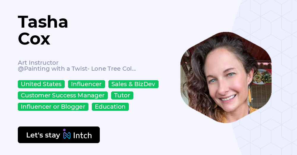 Tasha Cox - Art Instructor, Painting with a Twist- Lone Tree Colorado | Intch